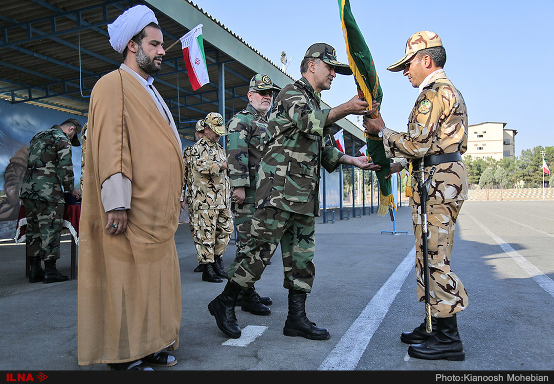 گزارش تصویری از مراسم تحلیف سربازان آموزشی پادگان 02 نیروی زمینی ارتش